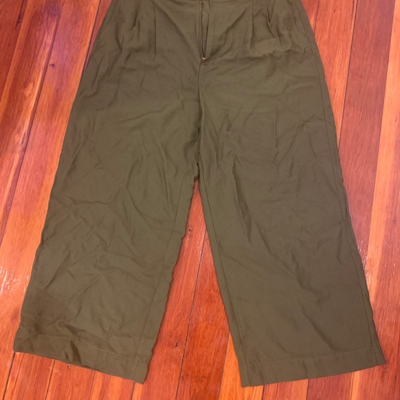 Madewell | Pants & Jumpsuits | Drapery Pleated Wideleg Pants | Poshmark